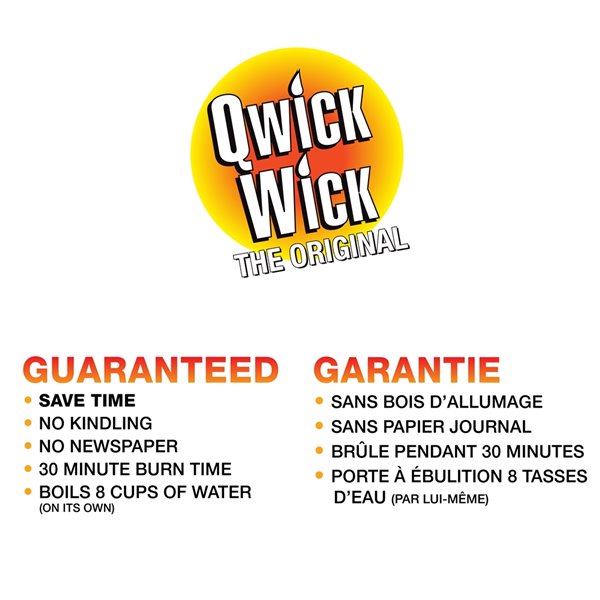 Qwick Wick Fire Starters [BUCKET OF 65] – Kawartha Adventure Store